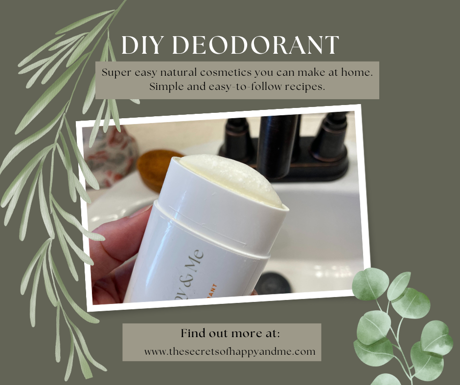 How to Make Natural DIY Deodorant with Essential Oils? - The Secrets of ...
